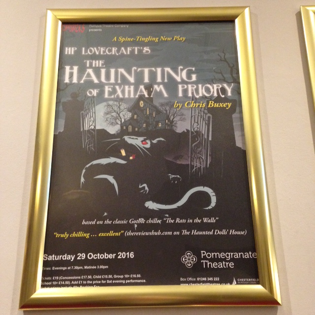 Exham Priory Poster Spotted in the Wild – Chris Buxey